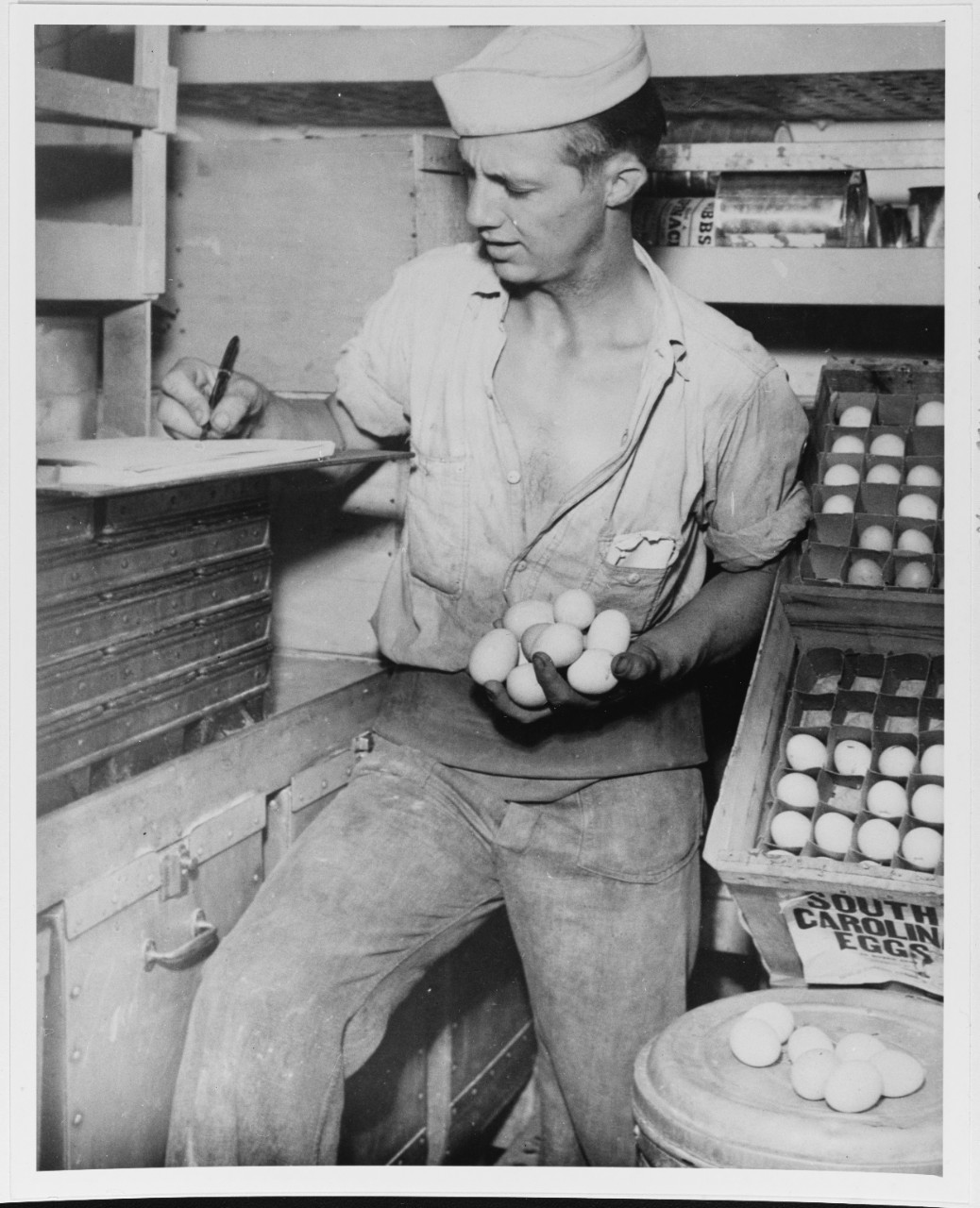 Cuisine of the U.S. Navy: Eggs for Breakfast – 书墓 Circle Hon-haka